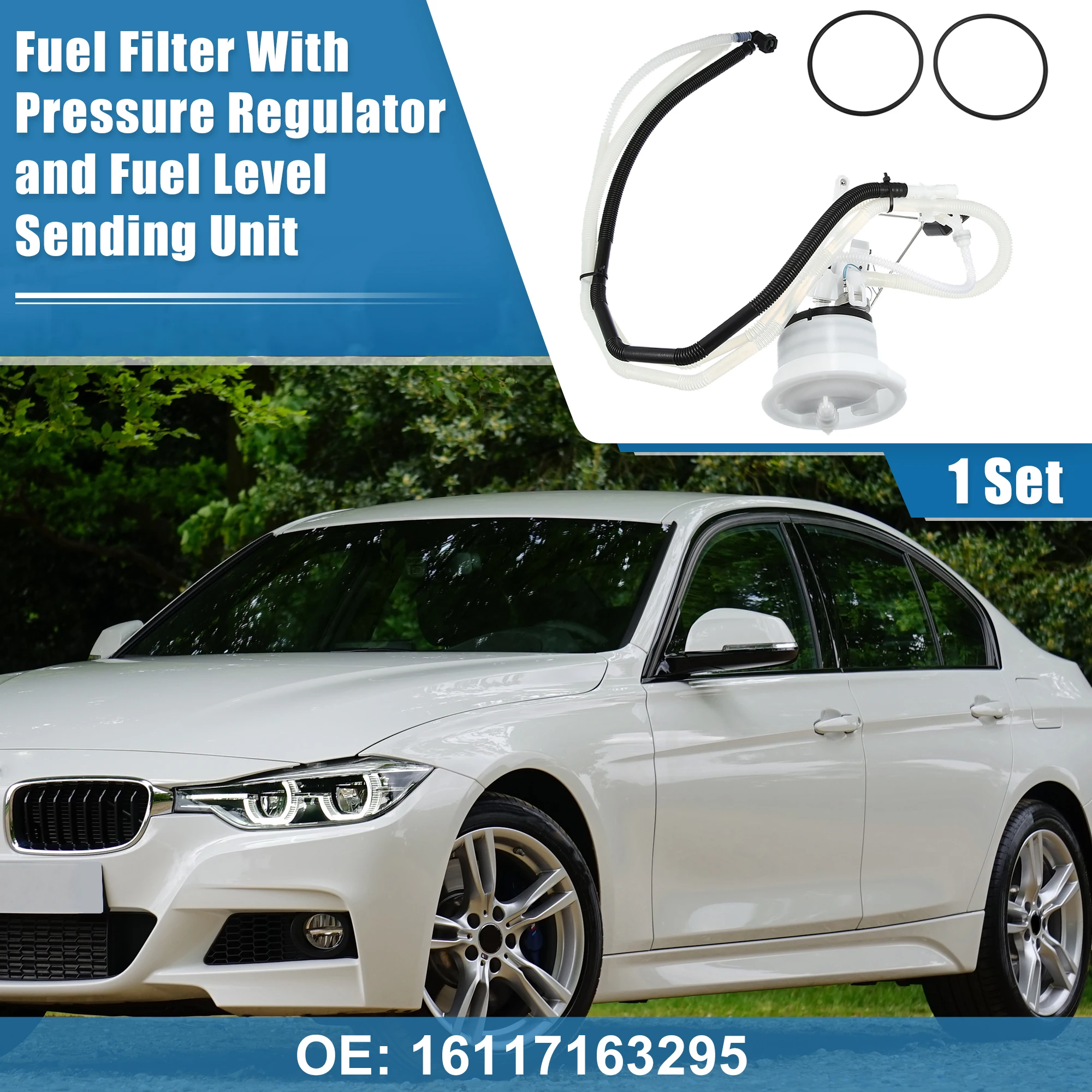 Car-Fuel-Filter-with-Pressure-Regulator-16117163295-for-BMW-128i-135i ...