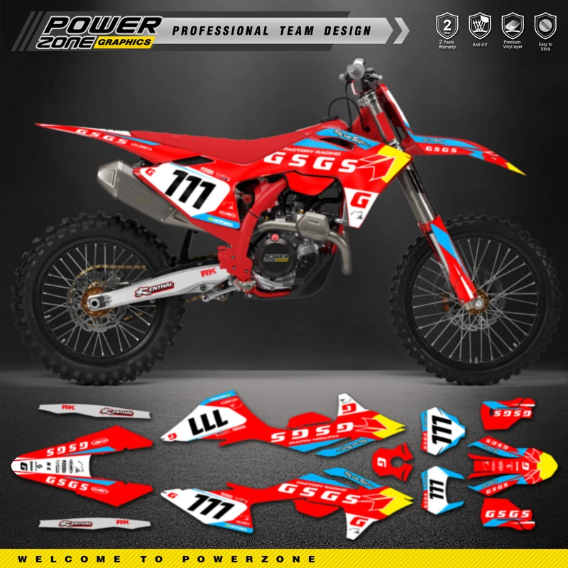 PowerZone-Kit-de-calcoman-as-personalizadas-para-GASGAS-Kit-de-pegatinas-para-modelos-2024-2025 ...