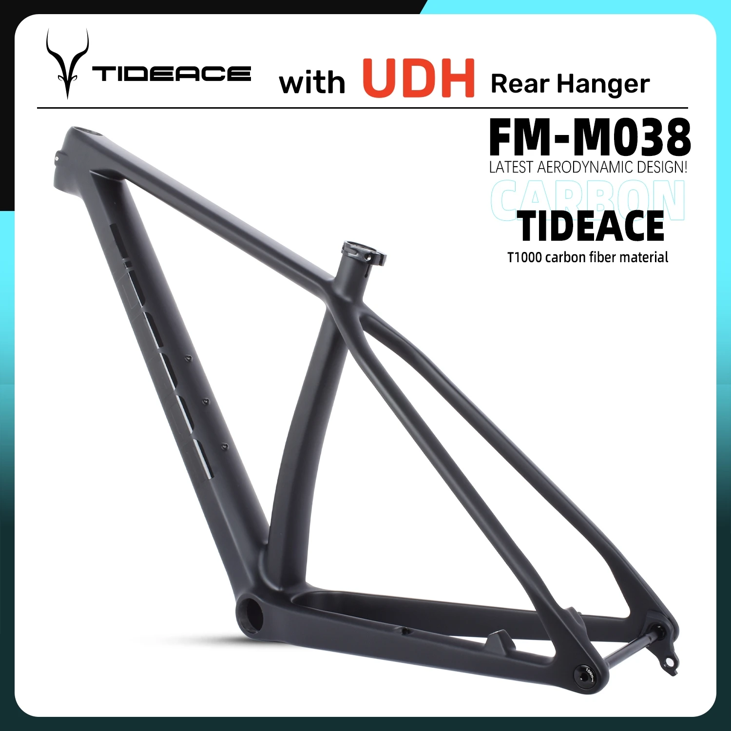 Tideace-UDH-T1000-Full-Carbon-Frame-mtb-29-148mm-Boost-MTB-Frame ...