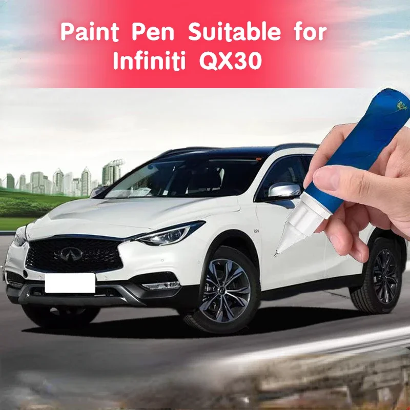 Paint-Pen-Suitable-for-Infiniti-QX30-Paint-Fixer-Lustrous-White-Streamer-Silver-Water-Ink-Blue ...