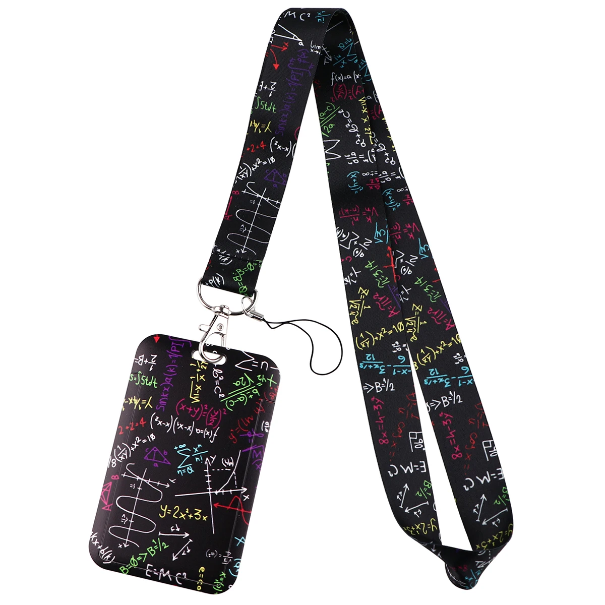 Mathematics-Lanyard-Keychain-Neck-Strap-for-Key-ID-Card-Phone-Straps ...