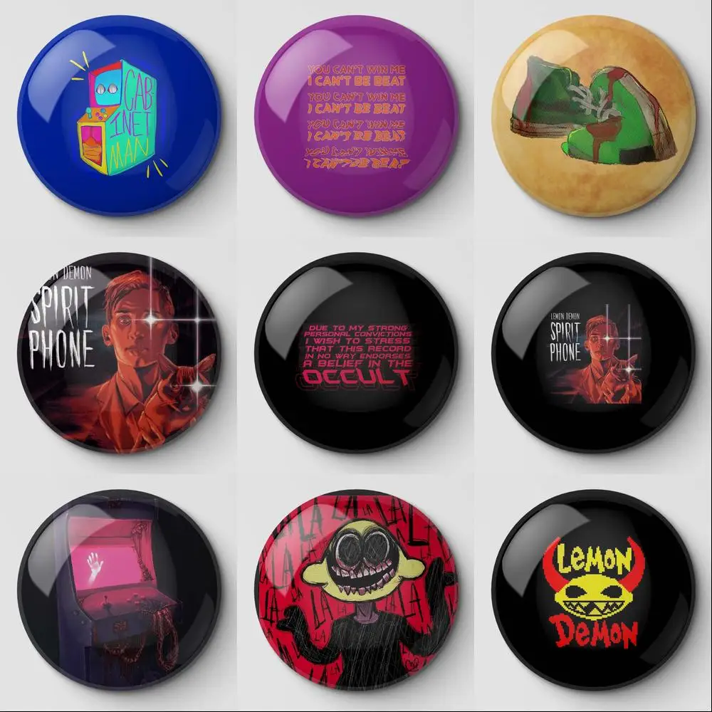 Lemon-Demon-Cabinet-Man-Soft-Button-Pin-Customizable-Badge-Lapel-Pin ...