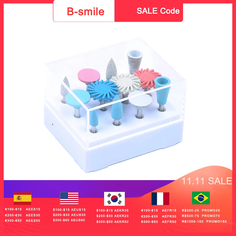 Dental-Borracha-Polimento-Kit-Roda-RA-Resina-Polimento-Roda-Composto ...