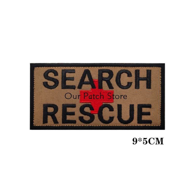 Search And Rescue Patch