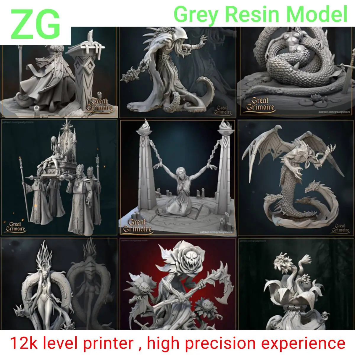 [Cthulhu] Priest Scene DND Chess Running Group - AliExpress 26
