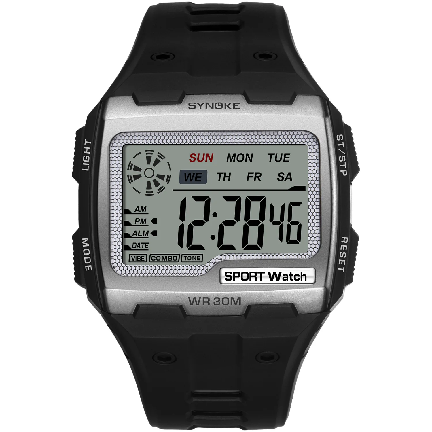 New Arrival Watches Mens Big Numbers Men Sport Watch Digital ...