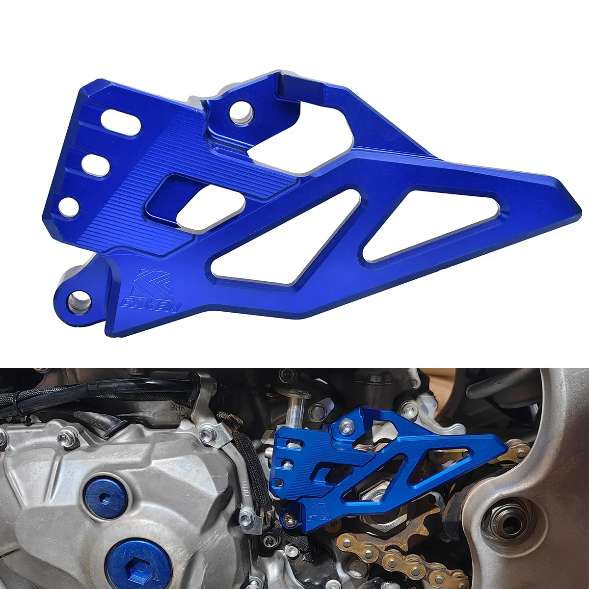 Motorcycle-Accessories-CNC-Front-Sprocket-Cover-Chain-Protector-Guard ...