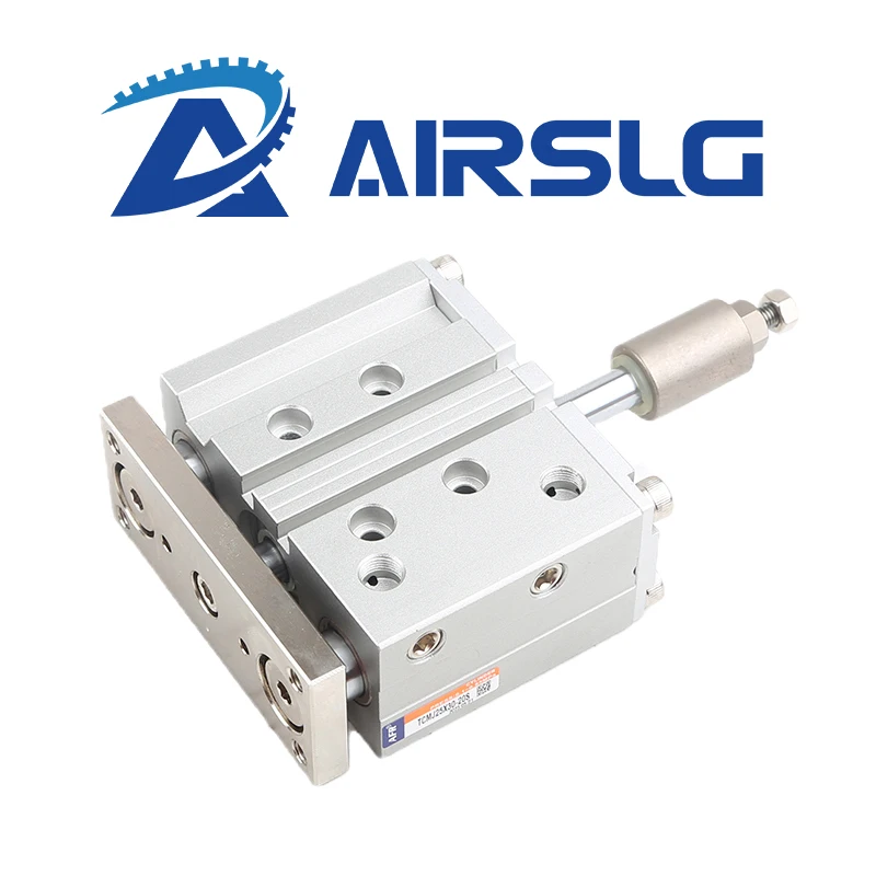 Dual-guide-rod-three-axis-adjustable-stroke-cylinder-TCMJ12X10-10S ...