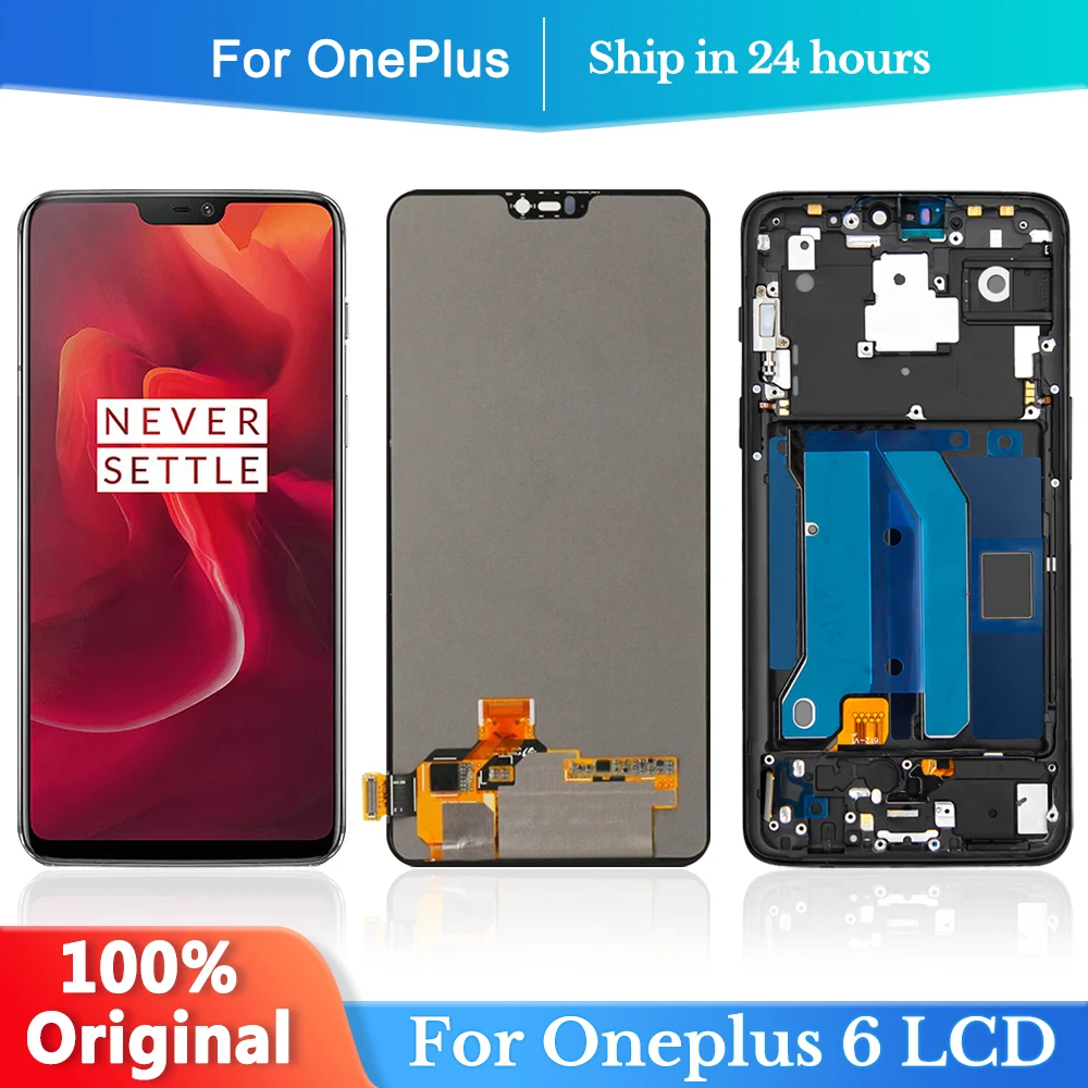 Pantalla-t-ctil-LCD-Original-de-6-28-pulgadas-para-Oneplus-6-montaje-de ...