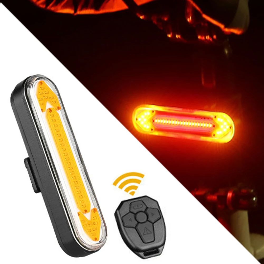 Bicycle-Light-USB-Rechargeable-Tail-Light-Warning-Bike-Rear-Light-Smart ...