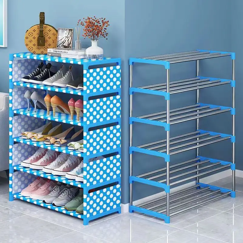 Tür Einfache Schuhe Schrank Schuhe Organizer Schuh Rack Edelstahl ...