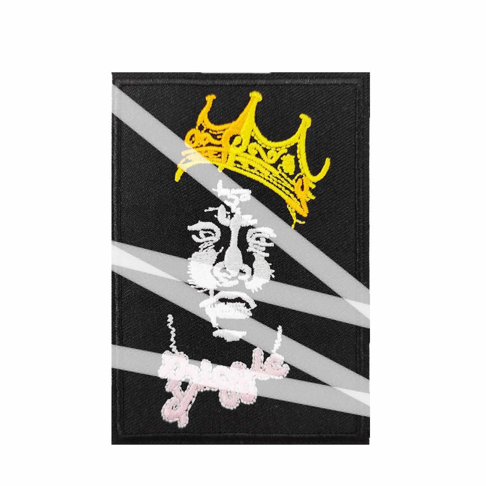 4'' Hip Hop Rap Embroidered Iron On And Sew On Patch - Costumes Badge ...