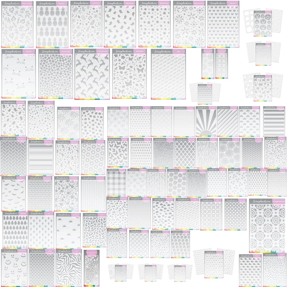 Butterflies-Stencils-Pattern-Graffiti-Drawing-Tool-Spray-Painting ...