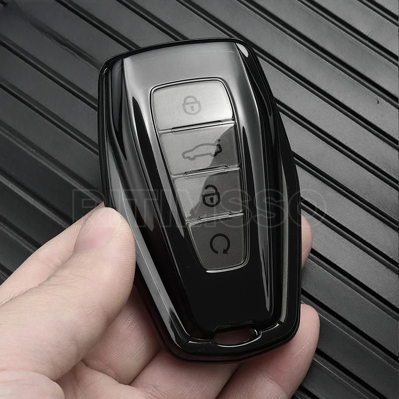 TPU-Car-Remote-Key-Case-Cover-Holder-Shell-For-Geely-Emgrand-X7-EX7 ...