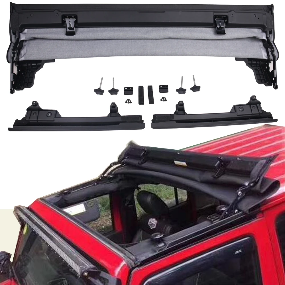 SXMA-J311-Car-Ceiling-Soft-Top-Canvas-Push-Pull-Sunroof-Canvas-Rain ...