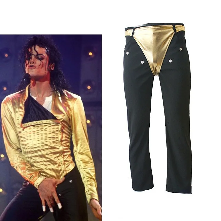 Michael-Jackson-Classics-Dangerous-Stage-Performance-Pants-BAD-ERA ...