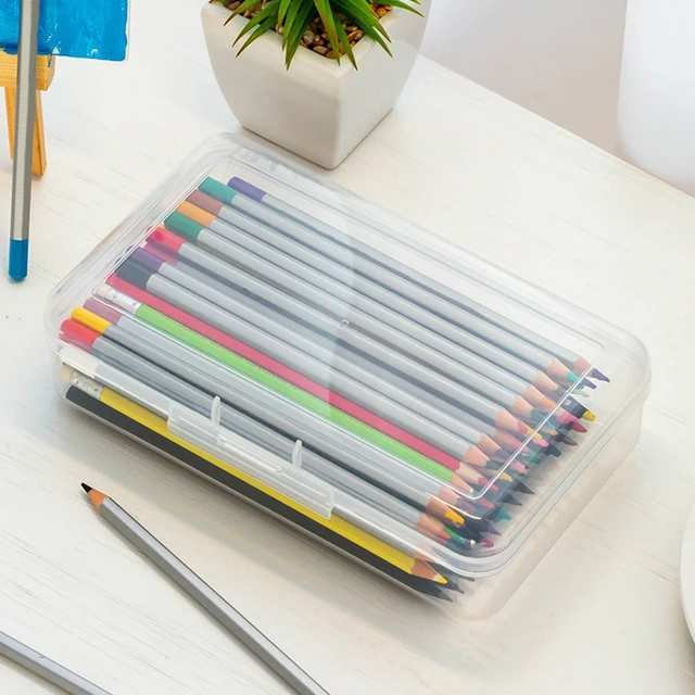Hard Plastic Pencil Case
