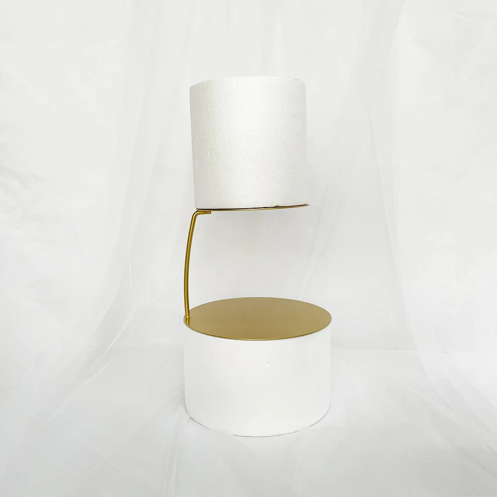 Gold-Metal-Floating-Cake-Separator-for-Wedding-Birthday-Party-Cake ...