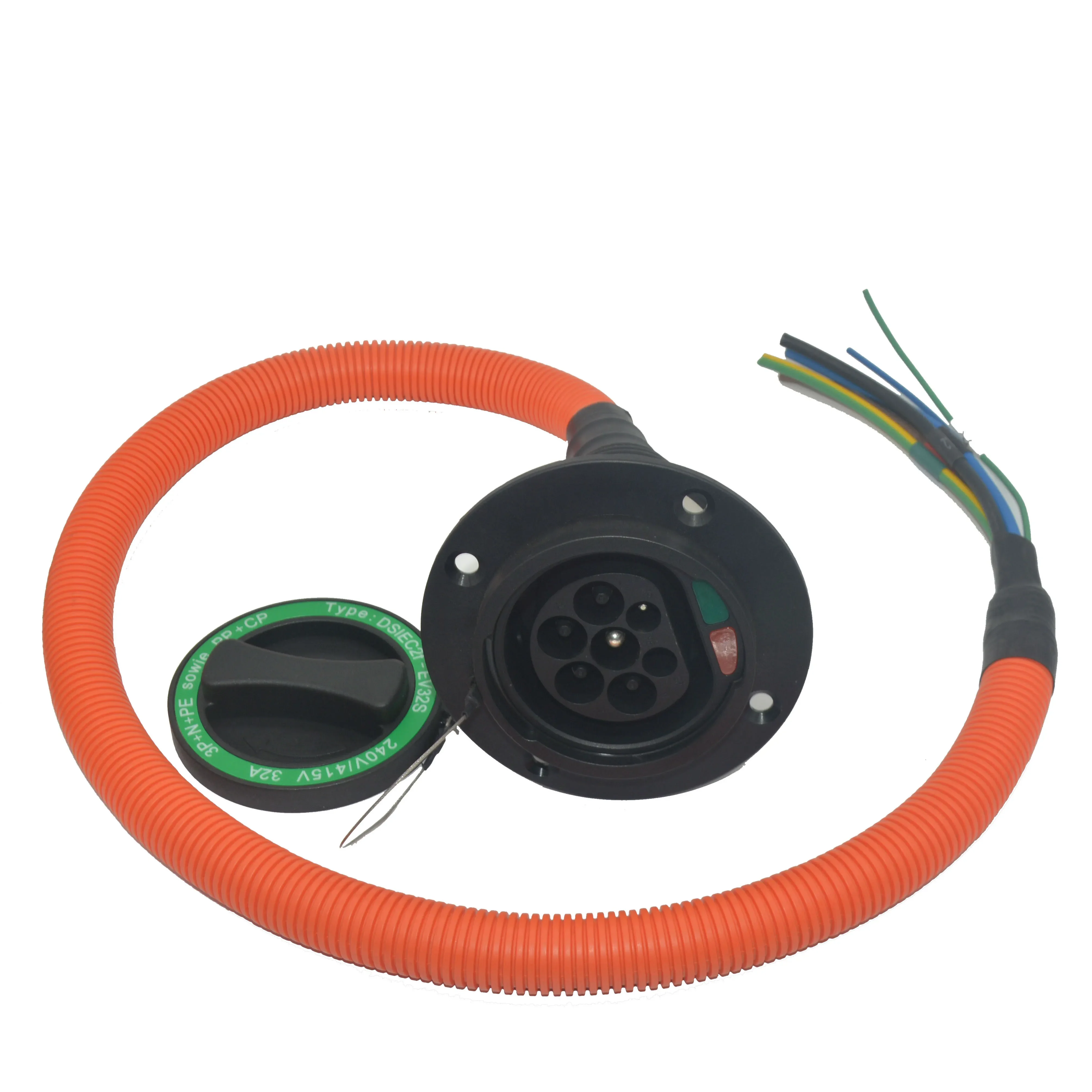 New-Energy-Type2-European-Standard-Gun-Socket-Electric-Vehicle-Charging ...