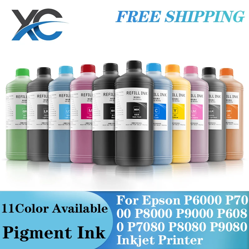 1000ML-Waterproof-Pigment-Ink-For-Epson-P6000-P7000-P8000-P9000-P6080 ...