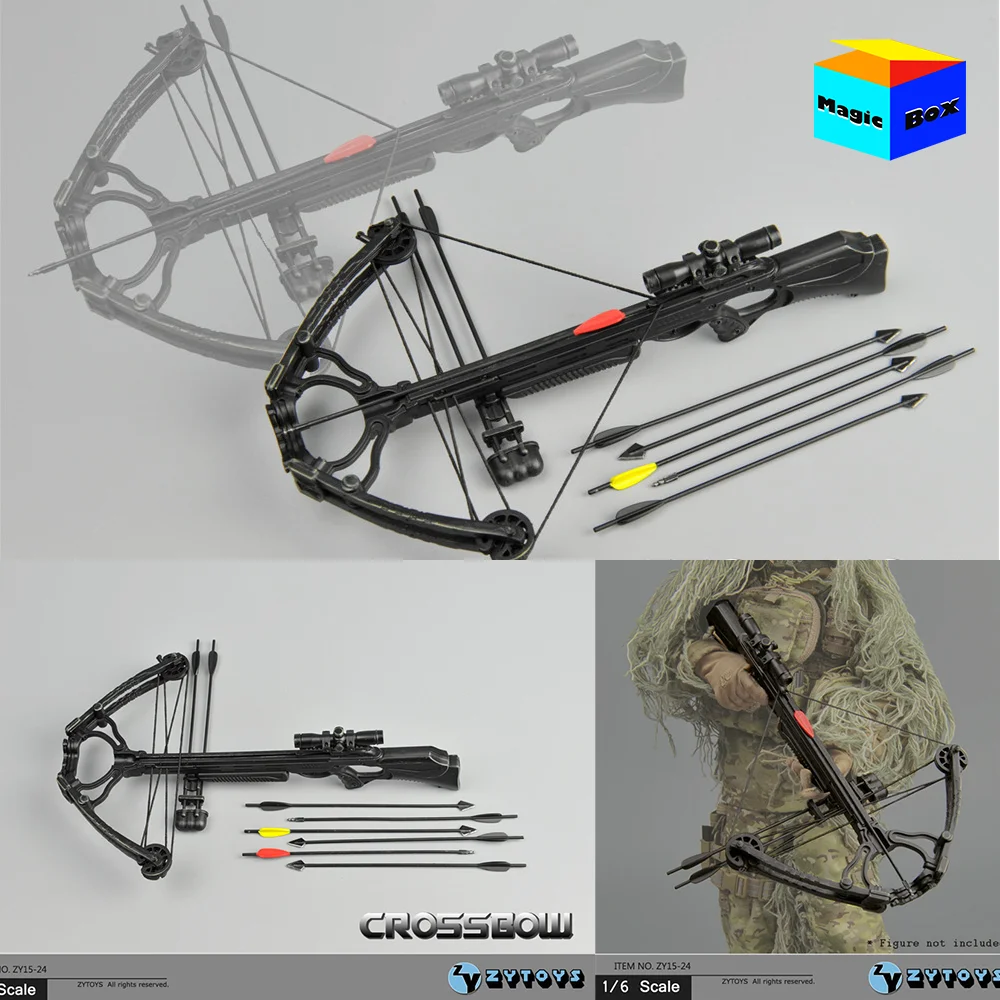 ZYTOYS-ZY15-24-1-6-Soldier-Weapon-Compound-Bow-Model-About-17CM ...