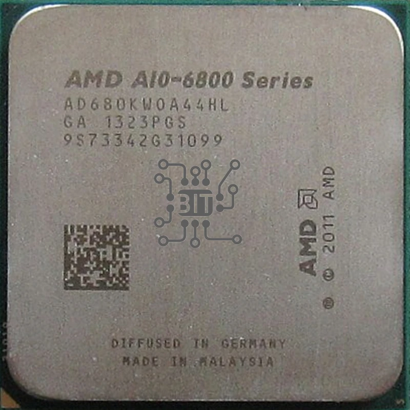Procesador de CPU AMD A10-Series A10 6800K A10 6800 4,1 GHz, Quad-Core, AD680KWOA44HL ...