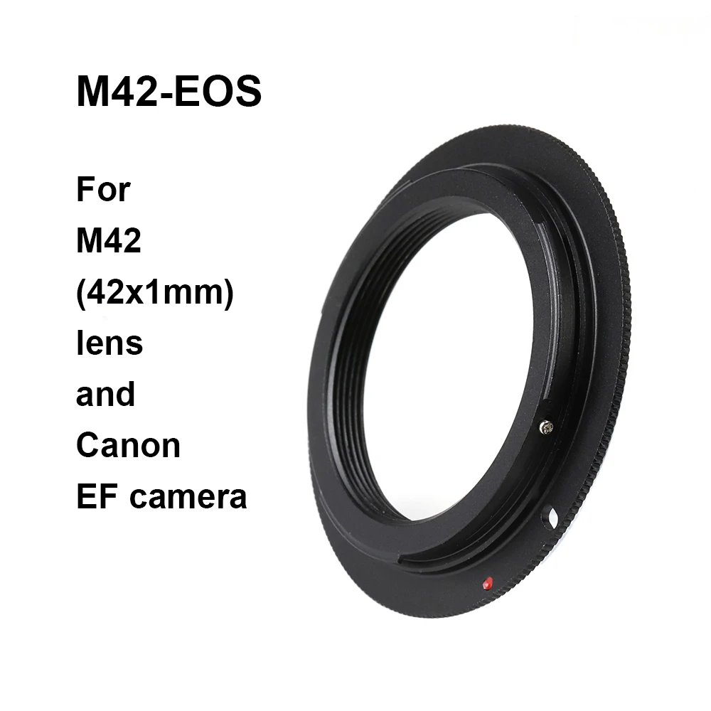 M42-EOS-For-M42-42x1mm-Lens-Canon-EOS-EF-Mount-Adapter-Ring-M42-EF-for ...