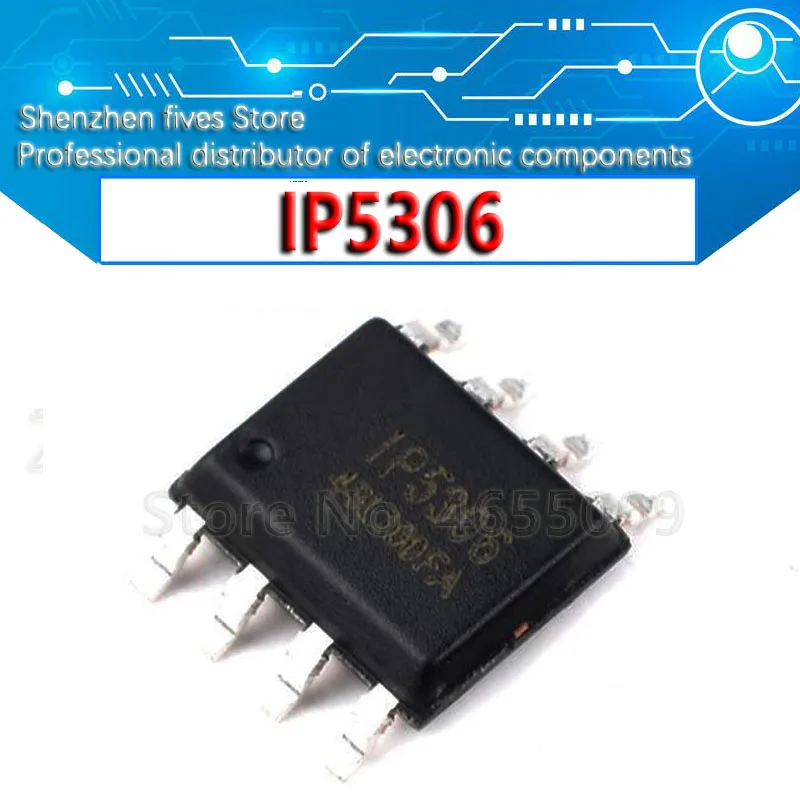 10piece-IP5306-IP2163-IP2312-IP3005A-IP5303-IP5305-IP6505T-IP6510-IP9315-IP5305T-IP5303T-SOP-8 ...