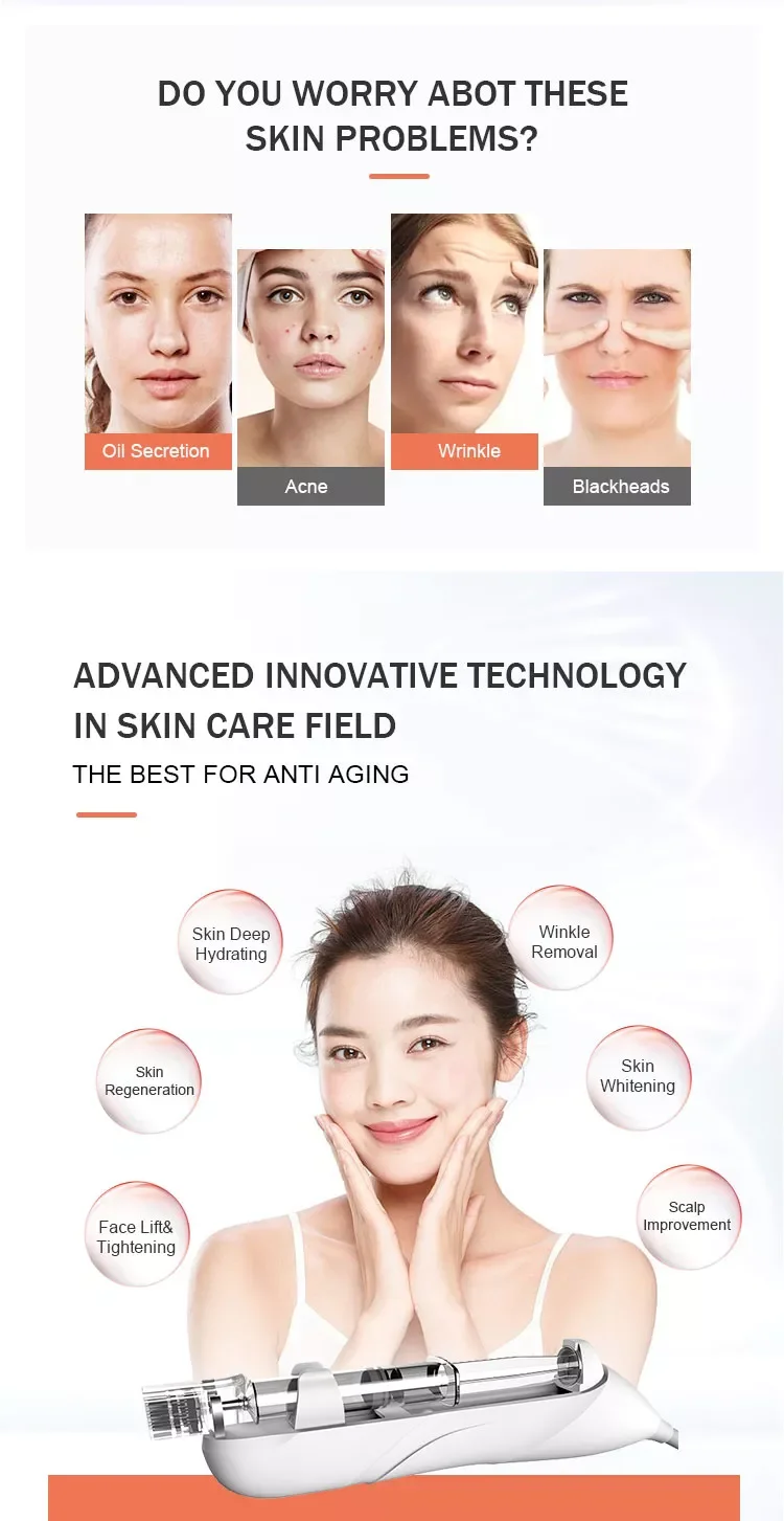 Multi Suction Injector Mesotherapy Micro 9 Needles PRP Injection Meso ...