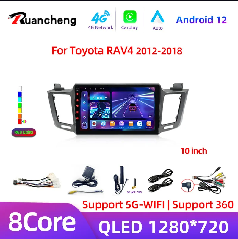 Car-Multimedia-Player-GPS-2Din-Car-Radio-Android-12-Wireless-CarPlay ...