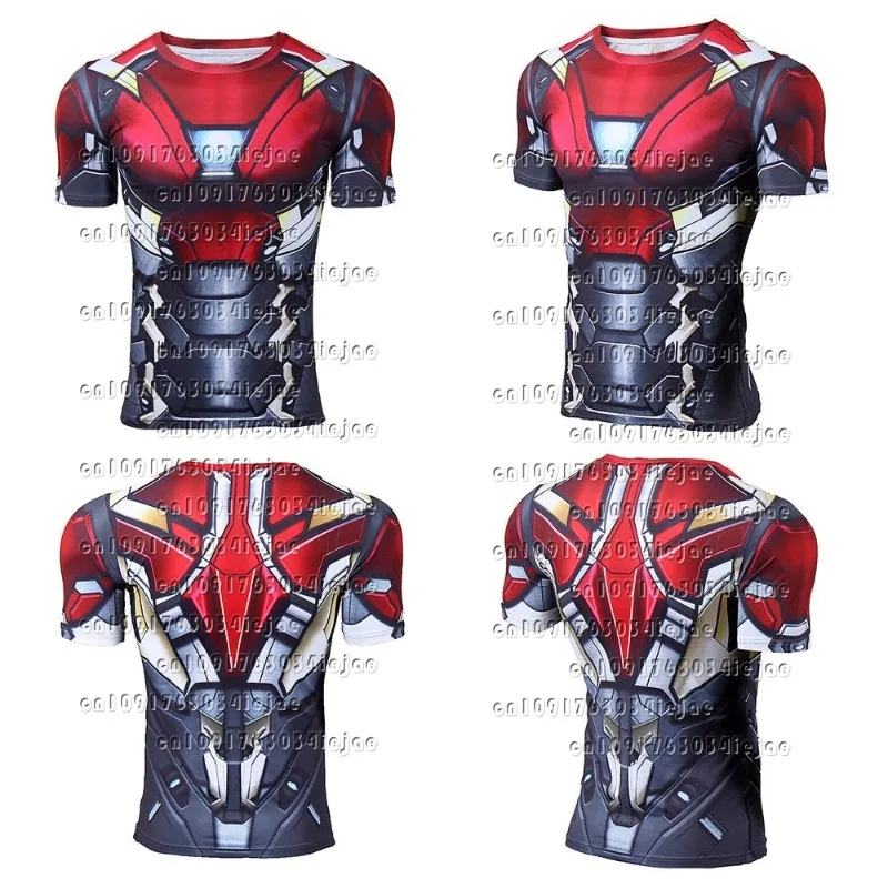 2025 Comfortable THOR 3D Printed T shirts Men Compression Shirt Hero ...