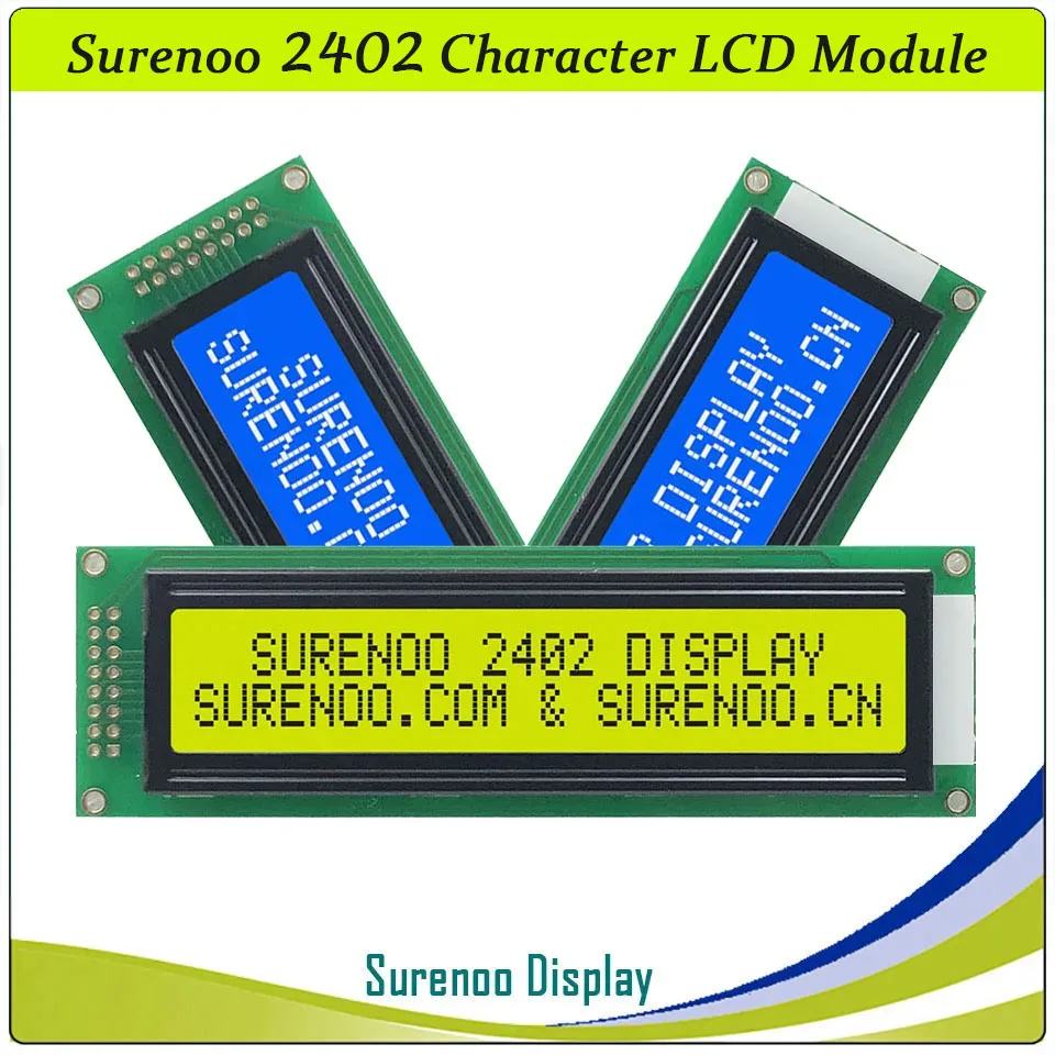 Surenoo-242-24X2-2402-Character-LCD-Module-Display-Screen-LCM-Blue ...