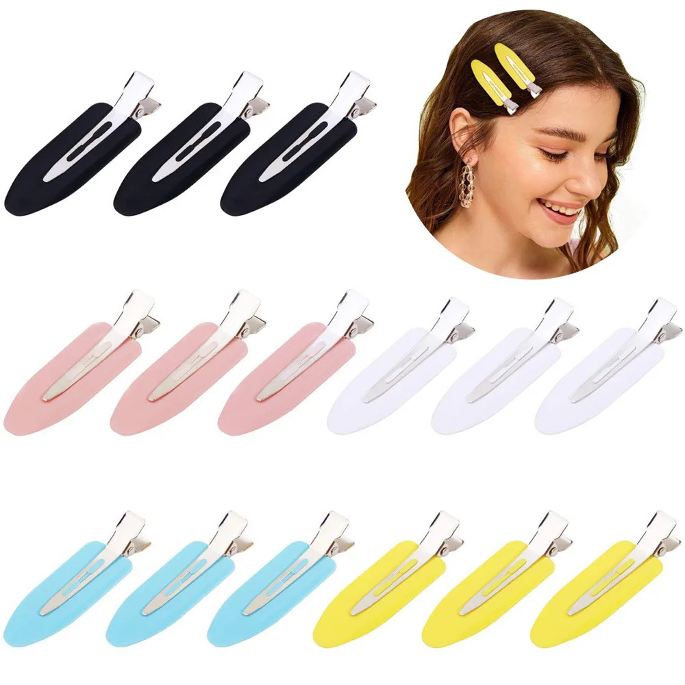 Set 10Pcs Seamless No Bend Barrettes Barrettes No Mark Pin Curl Clip Makeup No Crease Hair Clip Hair Styling Bang Clips Barrette AliExpress 200000297