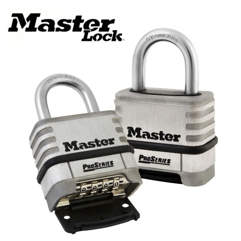 Master-Lock-ProSeries-Stainless-Steel-Anti-theft-Waterproof-Padlock ...