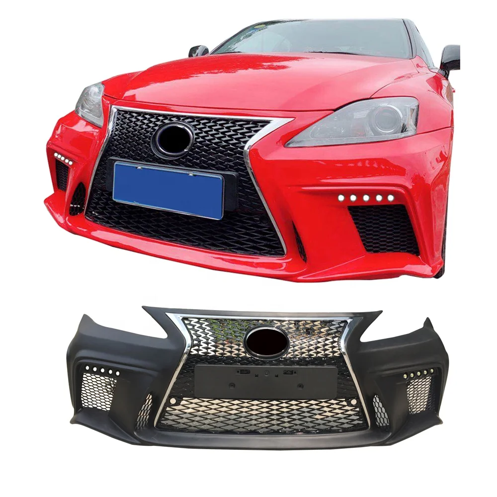 Car-Front-Bumper-For-2006-2012-Lexus-Is250-To-F-SportStyle-Car-Bodykit ...