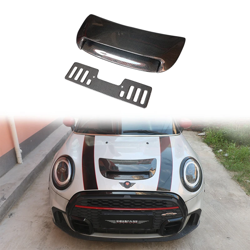 Carbon-Fiber-Hood-Scoops-For-MINI-JCW-Cooling-Vent-COOPER-S-F54-F55-F56 ...