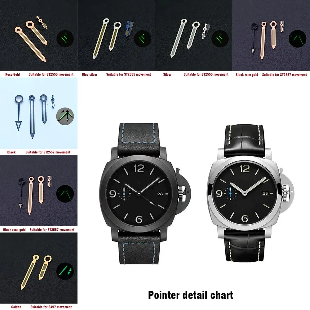 Watch-ST2533-ST2557-ST2555-6497-hands-green-luminous-suitable-for ...