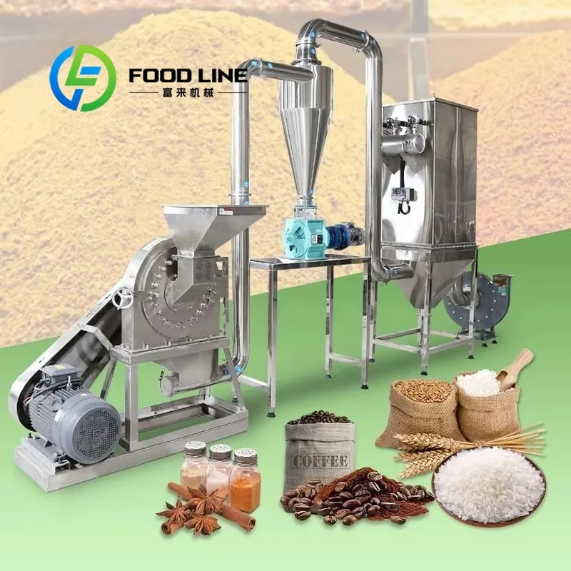 Cassava Mill Milling Teff Wheat Flour Sugar Fruit Powder Make Grinder ...