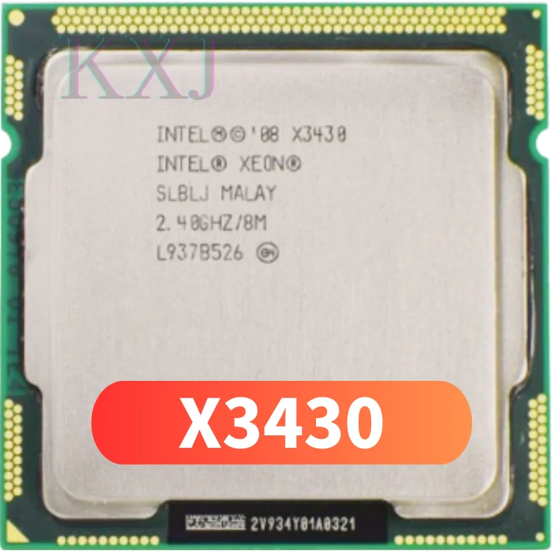 Intel Xeon X3430 2,4 GHz Quad-Core Quad-Thread 95W CPU procesador LGA 1156