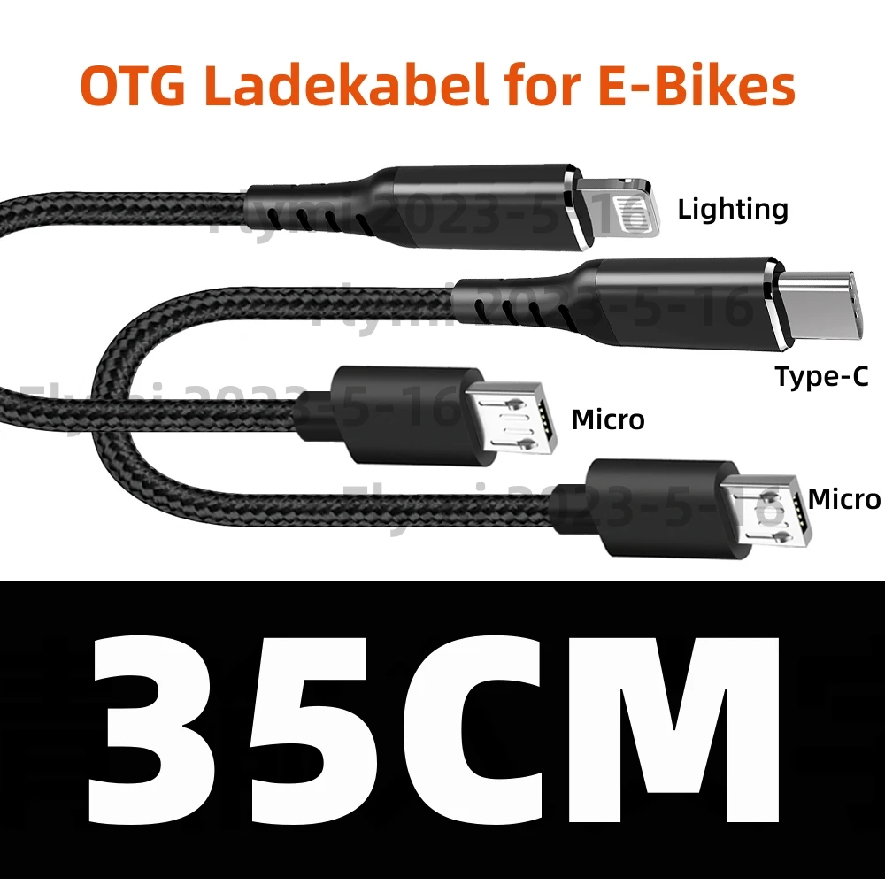 35CM-E-Bike-USB-Micro-to-USB-C-Charging-Cable-for-Bosch-E-Bike-Display ...