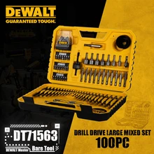 DEWALT 드릴 드라이브 스크루드라이빙 비트 세트, DWANGFT100SET, DT71563, DT70758, DT70705 ...