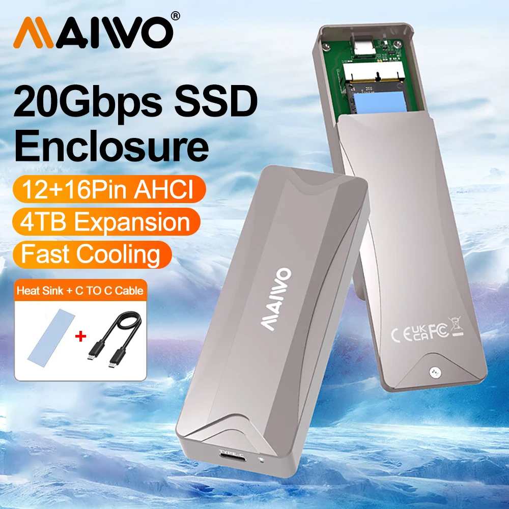 MAIWO-MacBook-SSD-Enclosure-USB3-2-GEN2-Enclosure-for-12-16-PIN-Apple ...