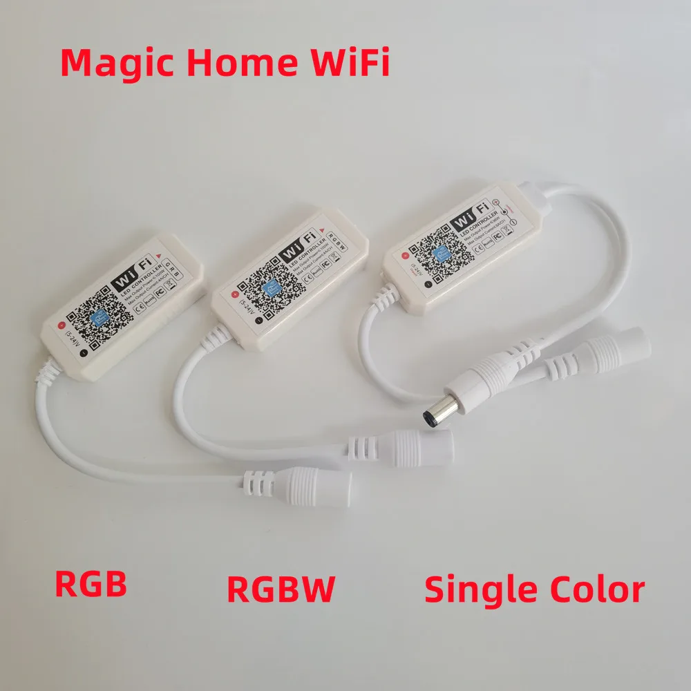 Magic-Home-Mini-RGB-RGBW-Single-Color-WiFi-Controller-DC5-24V-For-Led ...