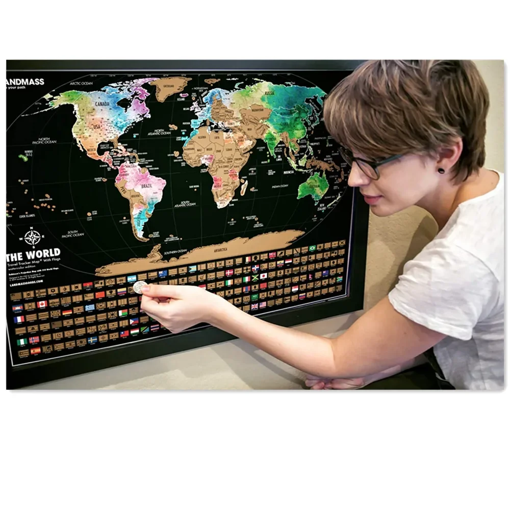 Deluxe-World-Scratch-Mapss-With-All-National-Flags-Travel-scratch-maps ...