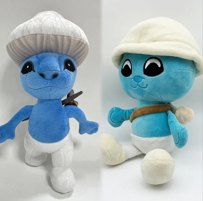 1-2PCS-25cm-Smurfed-Cat-Shailushai-Plush-Toy-Cartoon-Stuffed-Anime ...