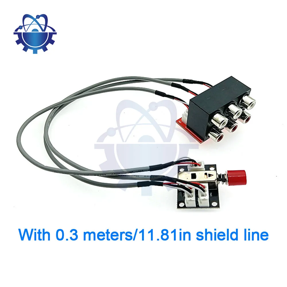 DIY-Kits-Audio-Switching-Board-Audio-Input-Signal-Selector-Relay-Module ...