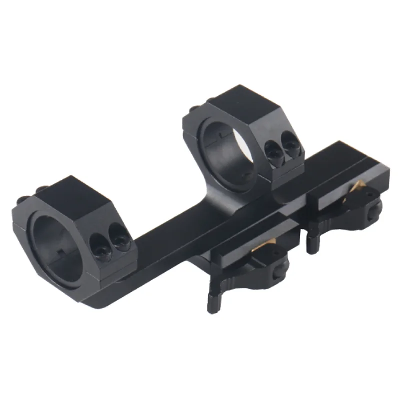 Tactical QD Quick Release Âmbito Mount One Piece Visão Dual Ring Mount ...