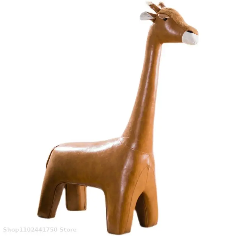 Giraffe stool cute children's chair creative animal stool designer ...