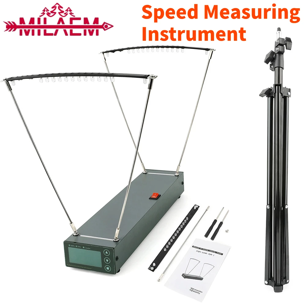 4-6500FPS-Precision-Shooting-Chronograph-Archery-Arrows-Steelball ...