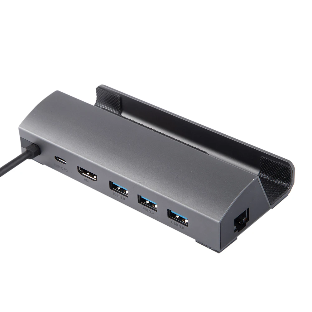USB3-0-6-in-1-Hub-1000Mbps-RJ45-4K-60Hz-Game-Console-Dock-for-Steam ...